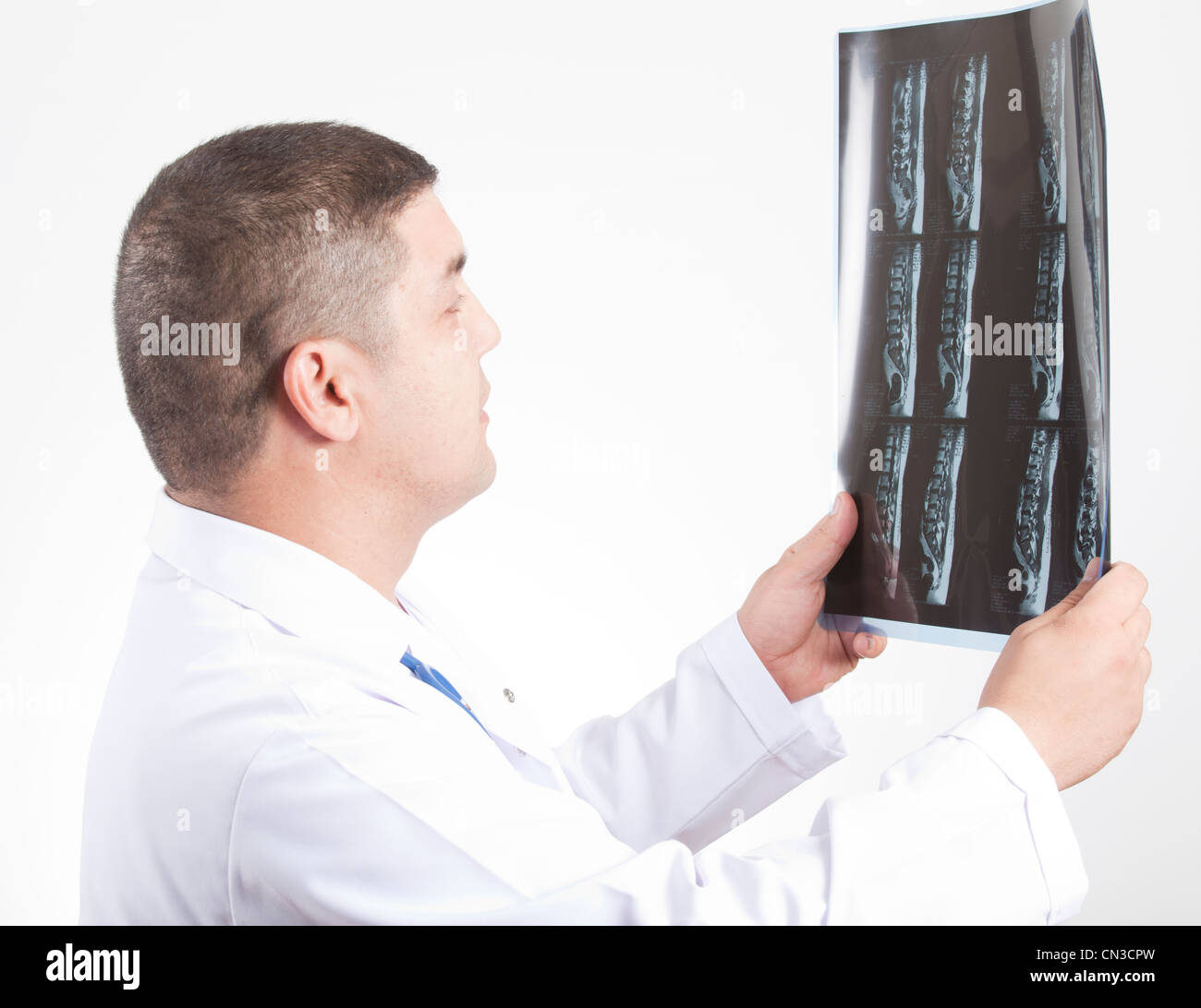 doctor and x ray Stock Photo - Alamy