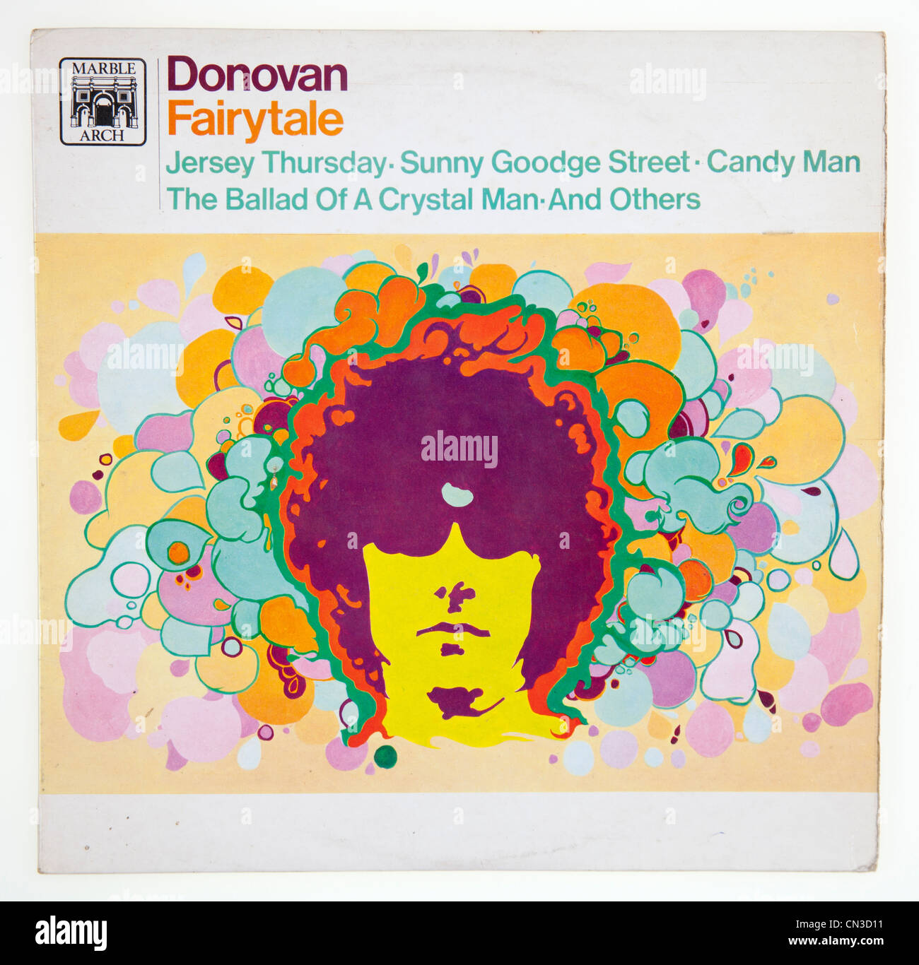 Cover of vinyl album Fairytale by Donovan, released 1965 on Marble Arch ...