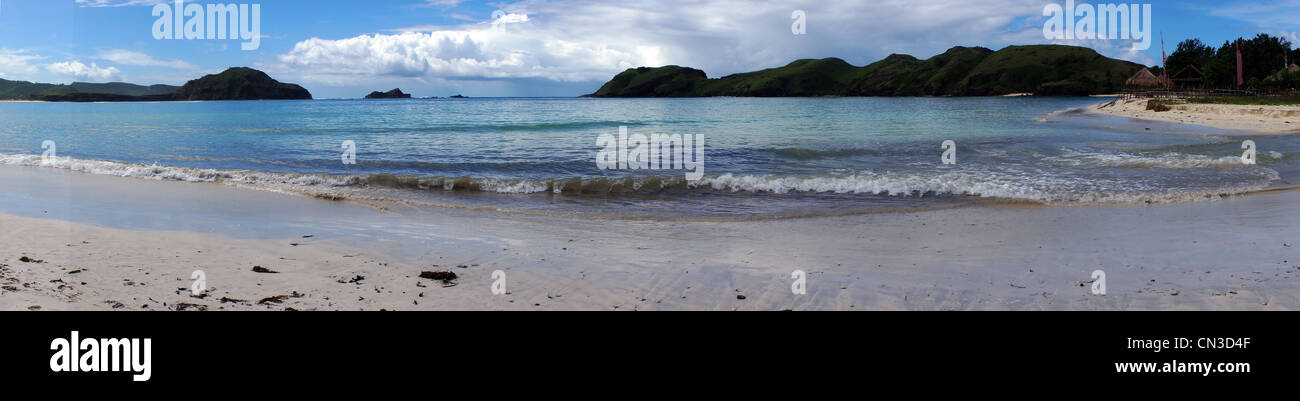 Beach rest house in islands, Indonesia Stock Photo - Alamy