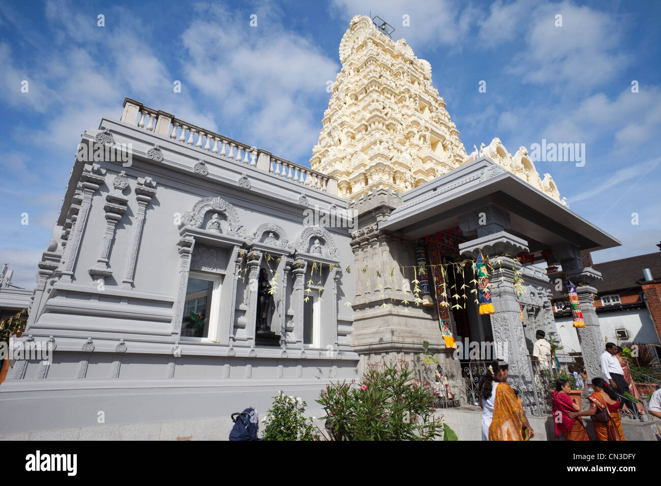 England, London, Manor Park, Sri Murugan Temple Stock Photo - Alamy