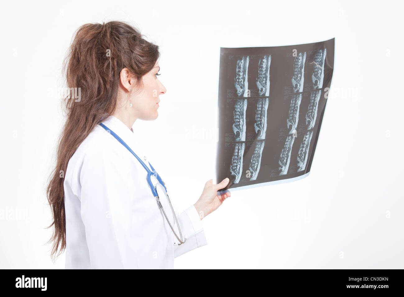 doctor and x ray Stock Photo - Alamy