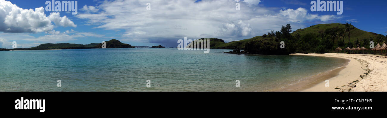 Beach rest house in islands, Indonesia Stock Photo - Alamy
