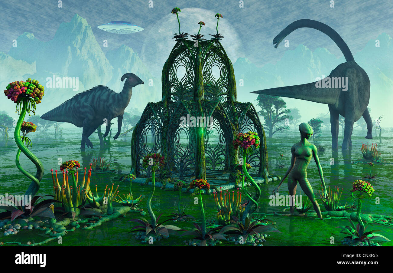 Alien gods hi-res stock photography and images - Alamy