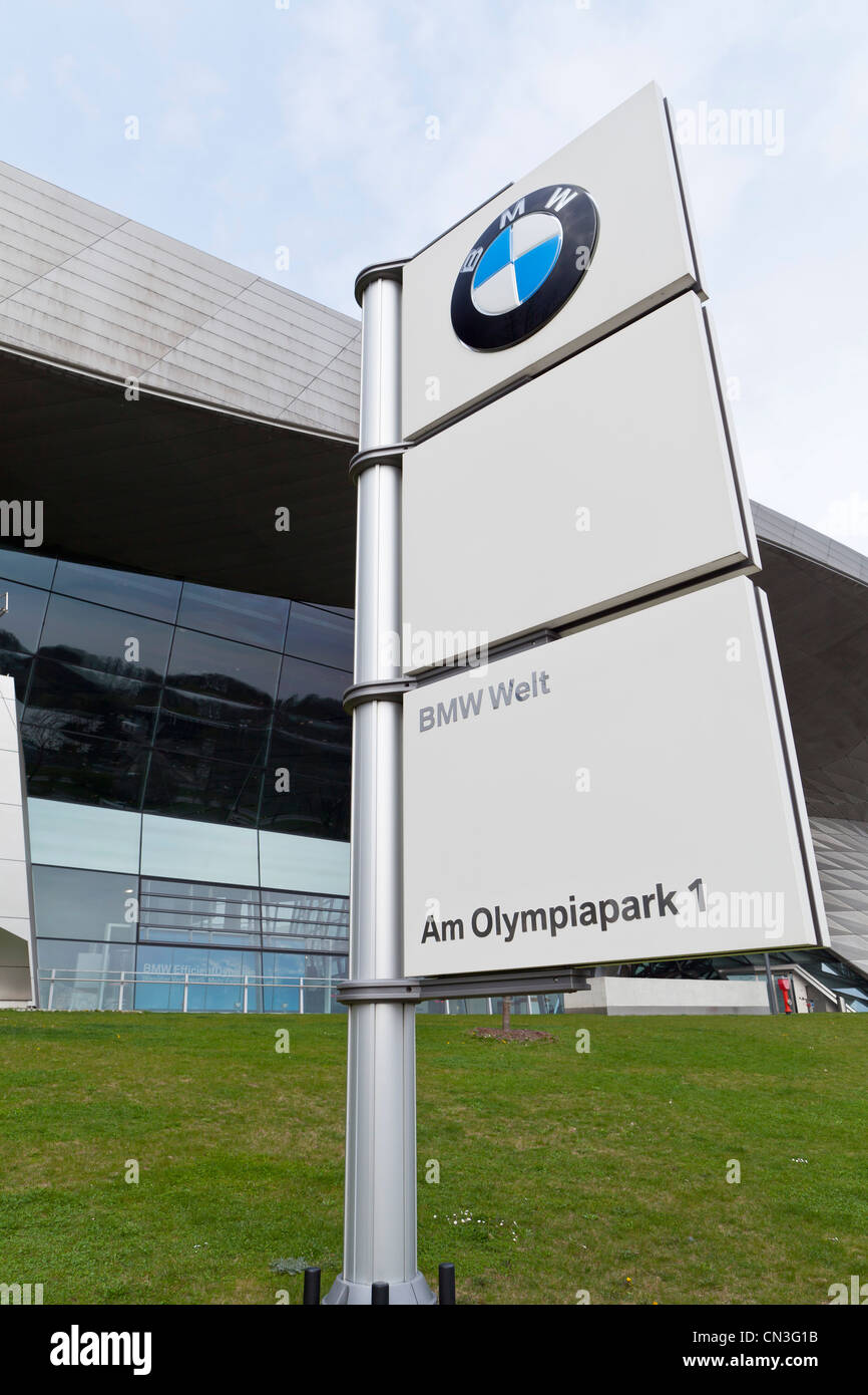 BMW Welt (BMW world) - Munich, Bavaria, Germany, Europe Stock Photo - Alamy