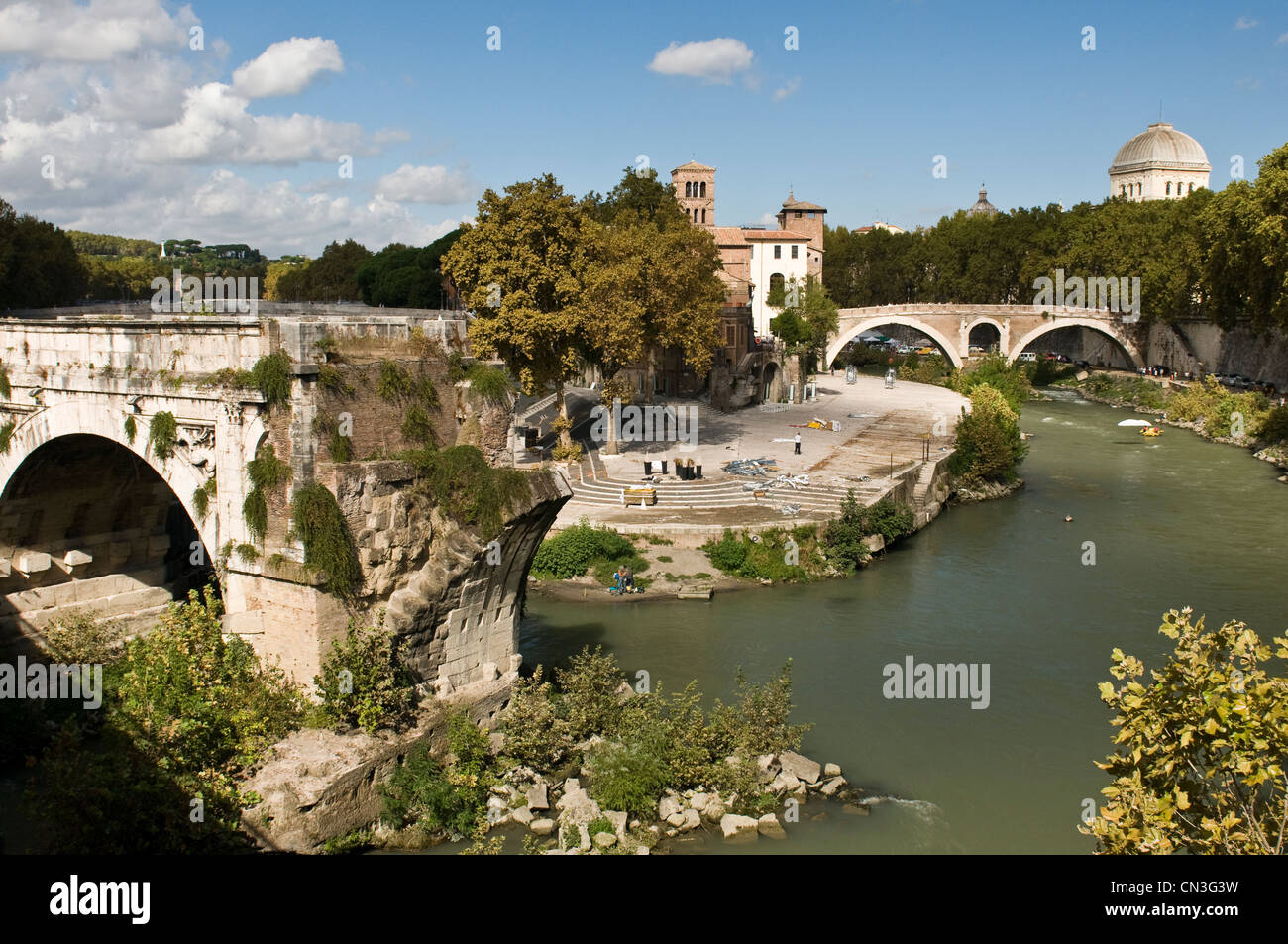 Old tiber island hi-res stock photography and images - Alamy