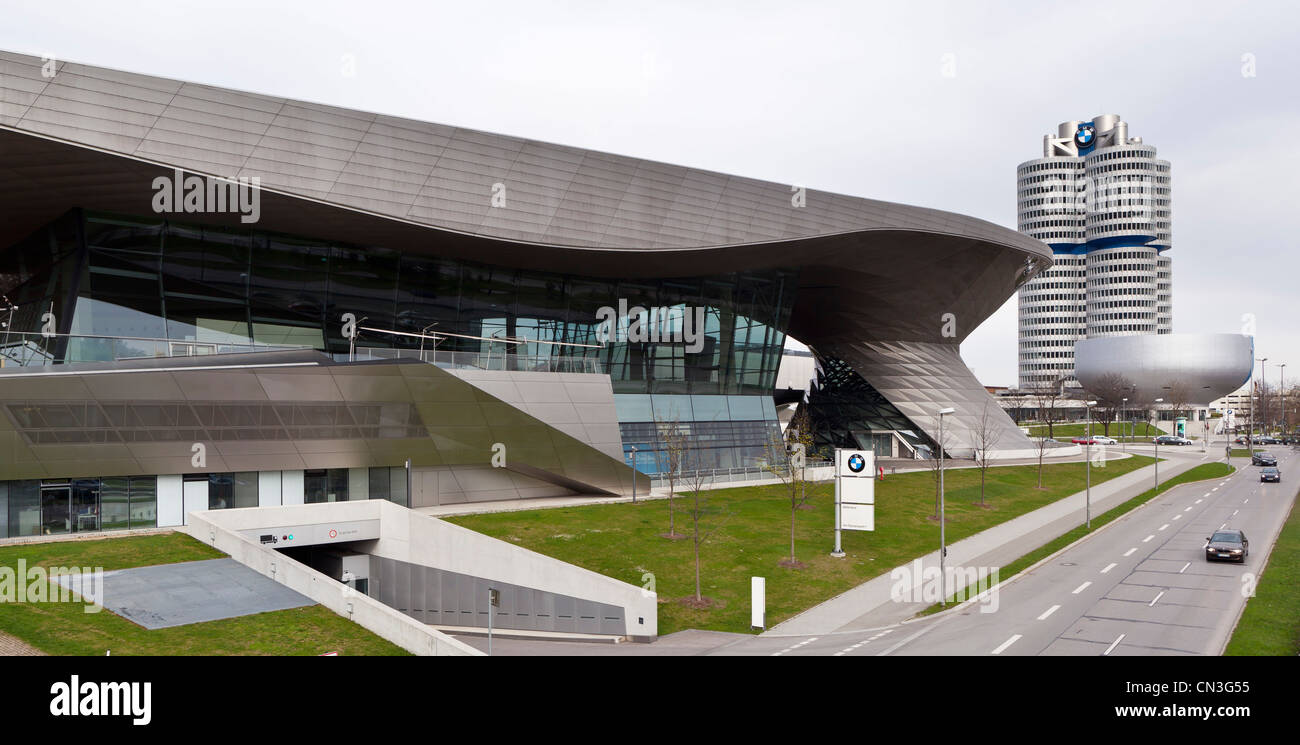 BMW Welt (BMW world) - Munich, Bavaria, Germany, Europe Stock Photo - Alamy