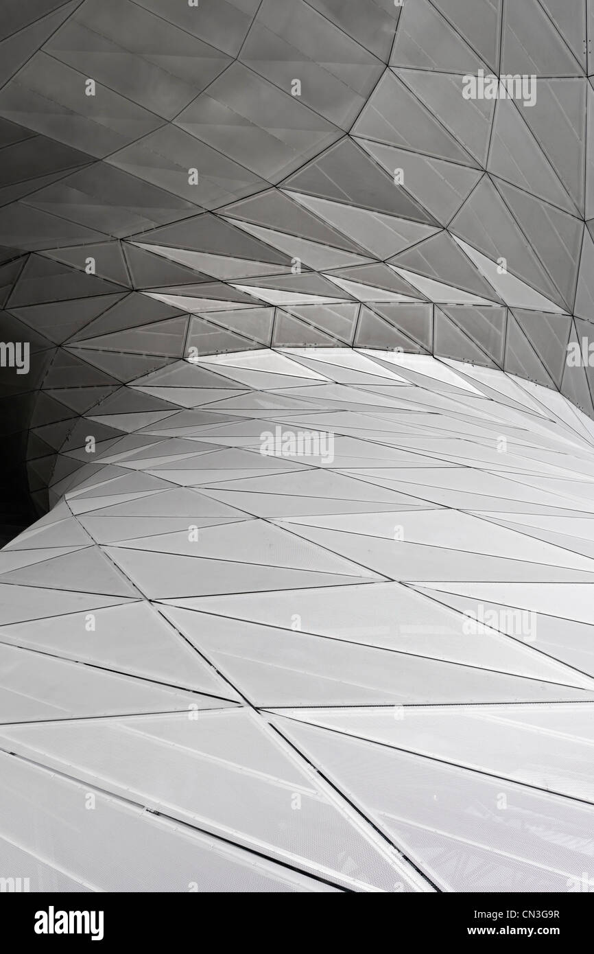 Double helix building of the BMW world (BMW Welt) - Munich, Bavaria ...