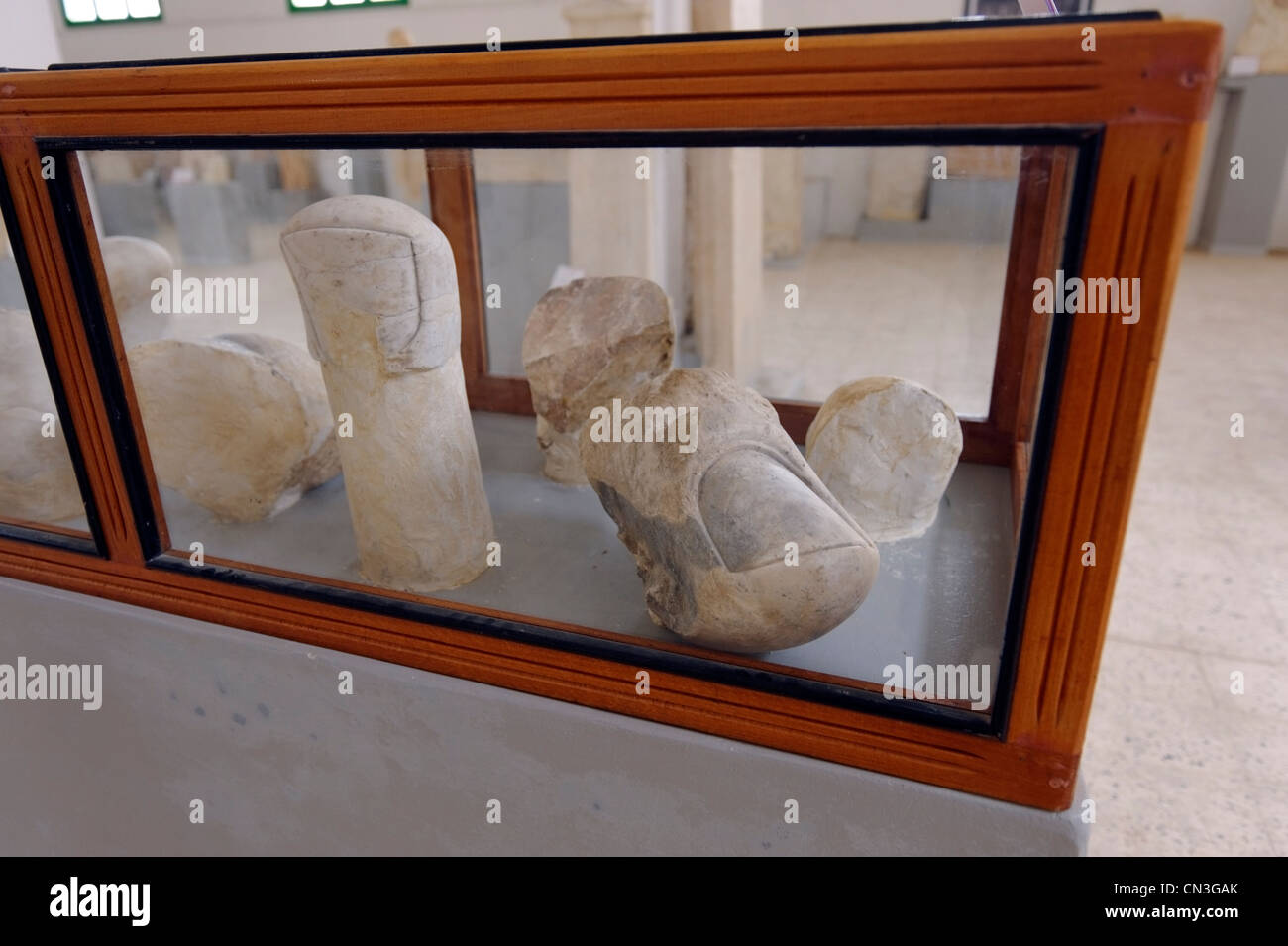 the fingers and toes from the statue of Zeus that once adorned the ...