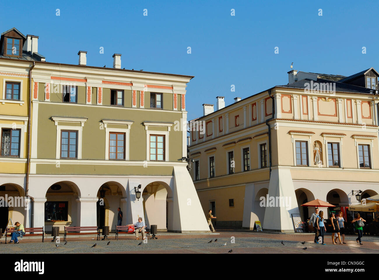 Poland, Lublin region, Zamosc, Renaissance city listed as World ...