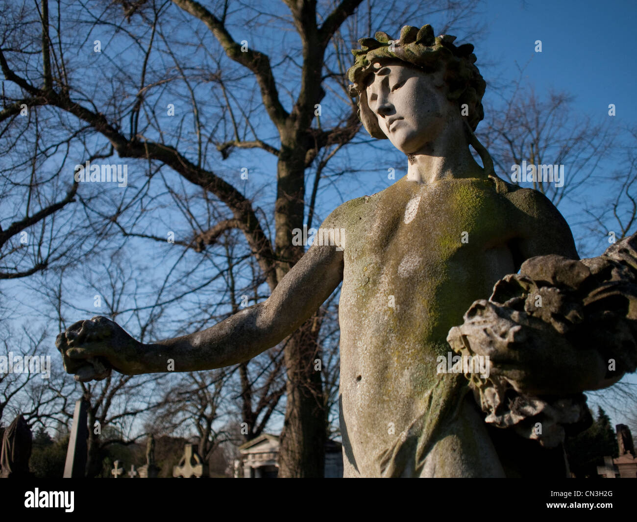 Victorian Funerary Monument Stock Photo - Alamy
