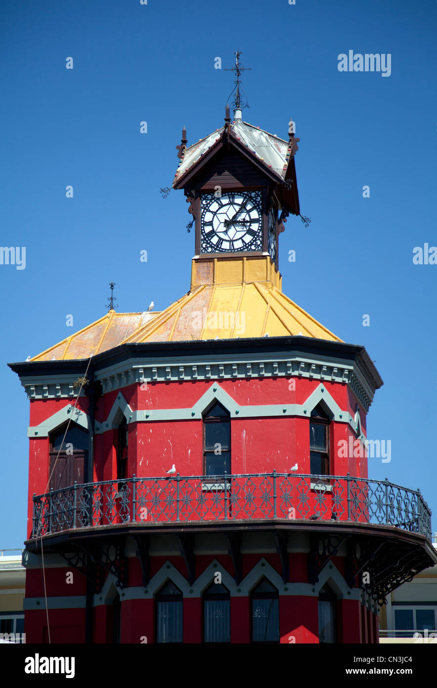 Clock Tower at Cape Town Waterfront Stock Photo - Alamy