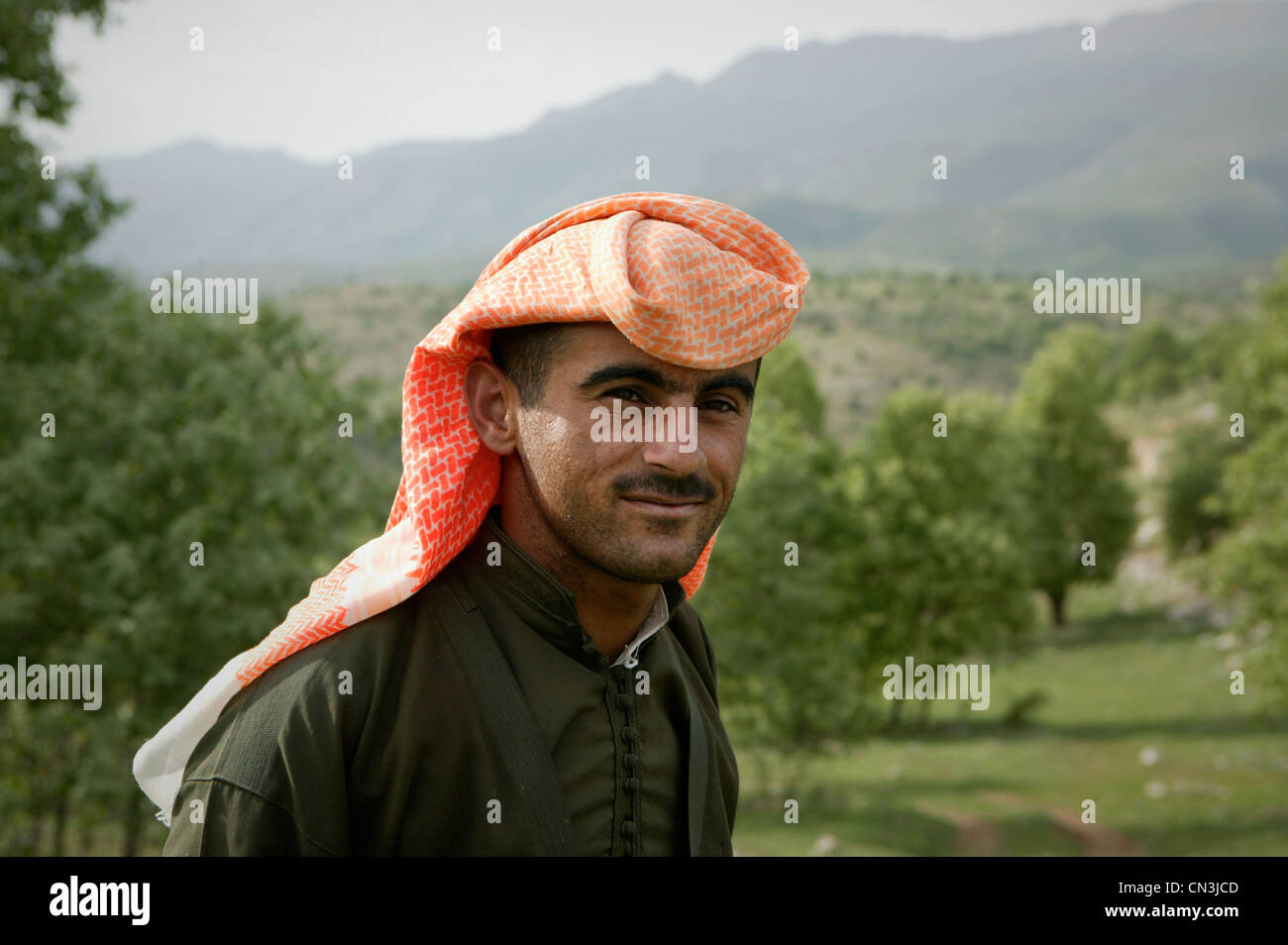 A shepherd in Iraqi Kurdistan Stock Photo - Alamy