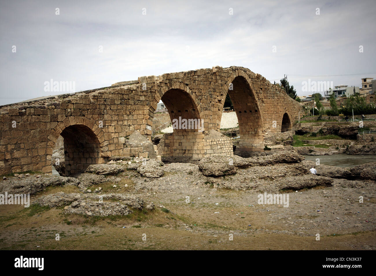 Delal Bridge in Zakho,Iraqi Kurdistan. Built during the Roman period ...