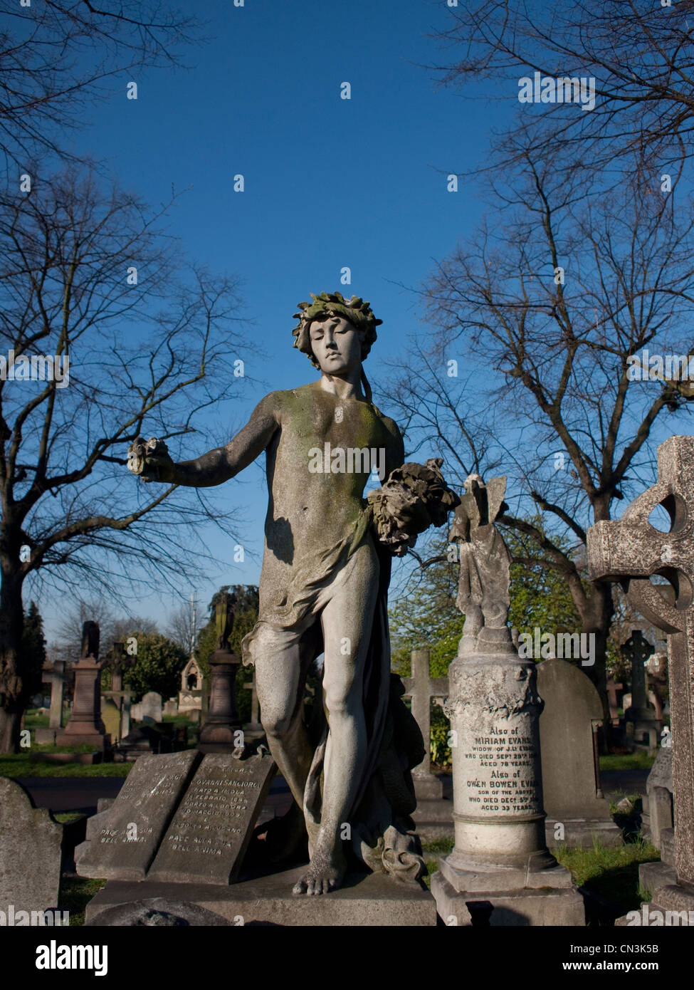 Victorian Funerary Monument Stock Photo - Alamy