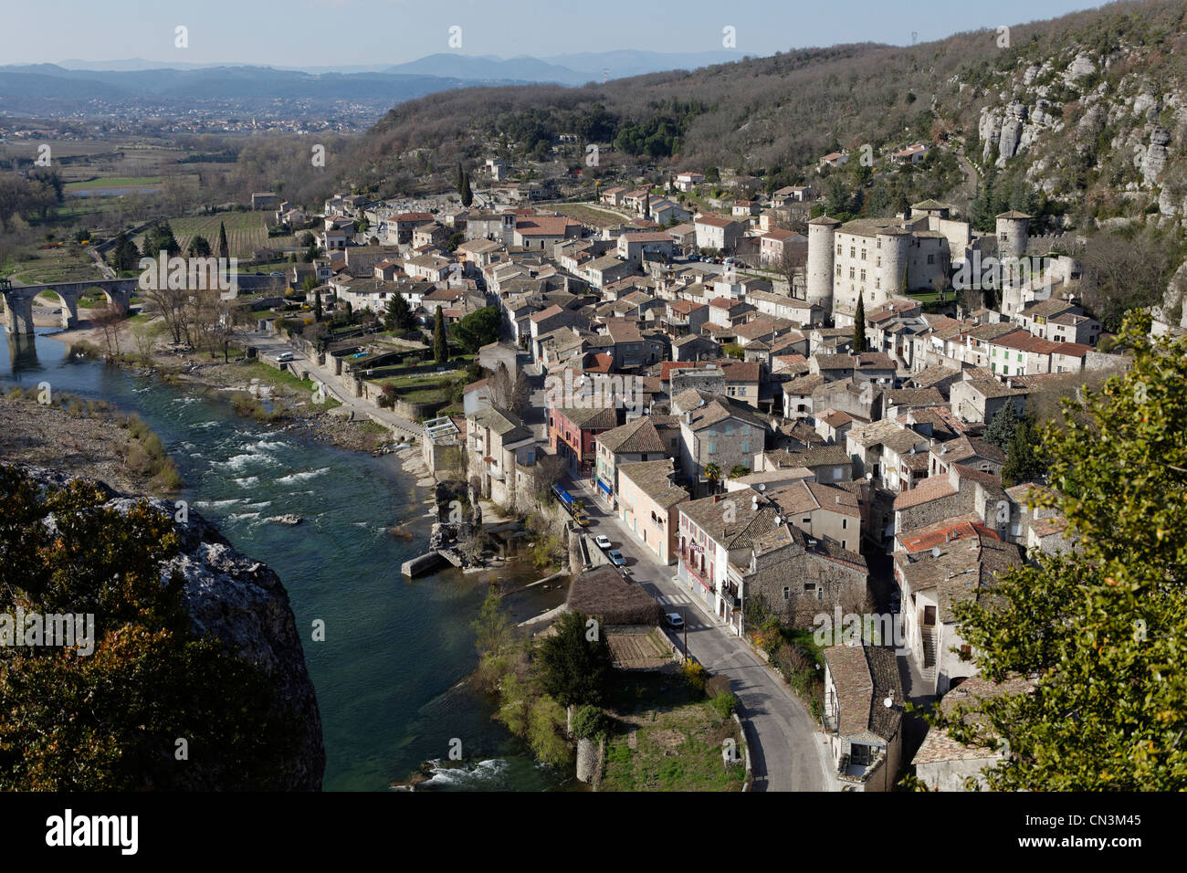 France, Ardeche, Vogue, labelled Les Plus Beaux Villages de France (The ...