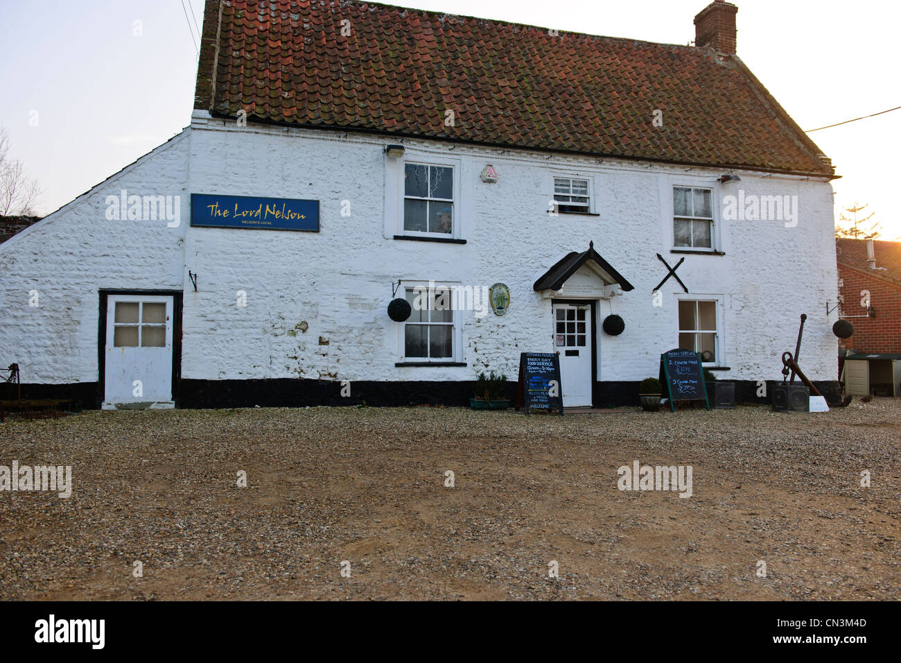 Birthplace horatio nelson burnham norfolk hi-res stock photography and ...