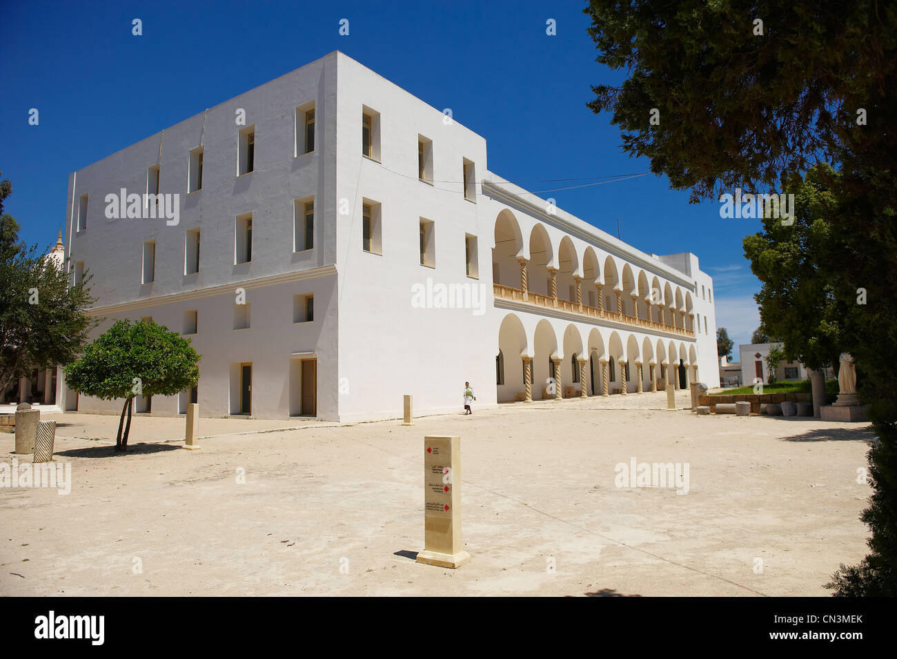 Tunisia, Carthage, the national museum on the Byrsa hill Stock Photo ...