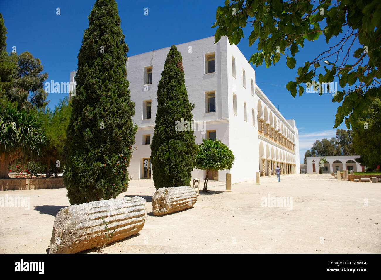 Tunisia, Carthage, the national museum on the Byrsa hill Stock Photo ...