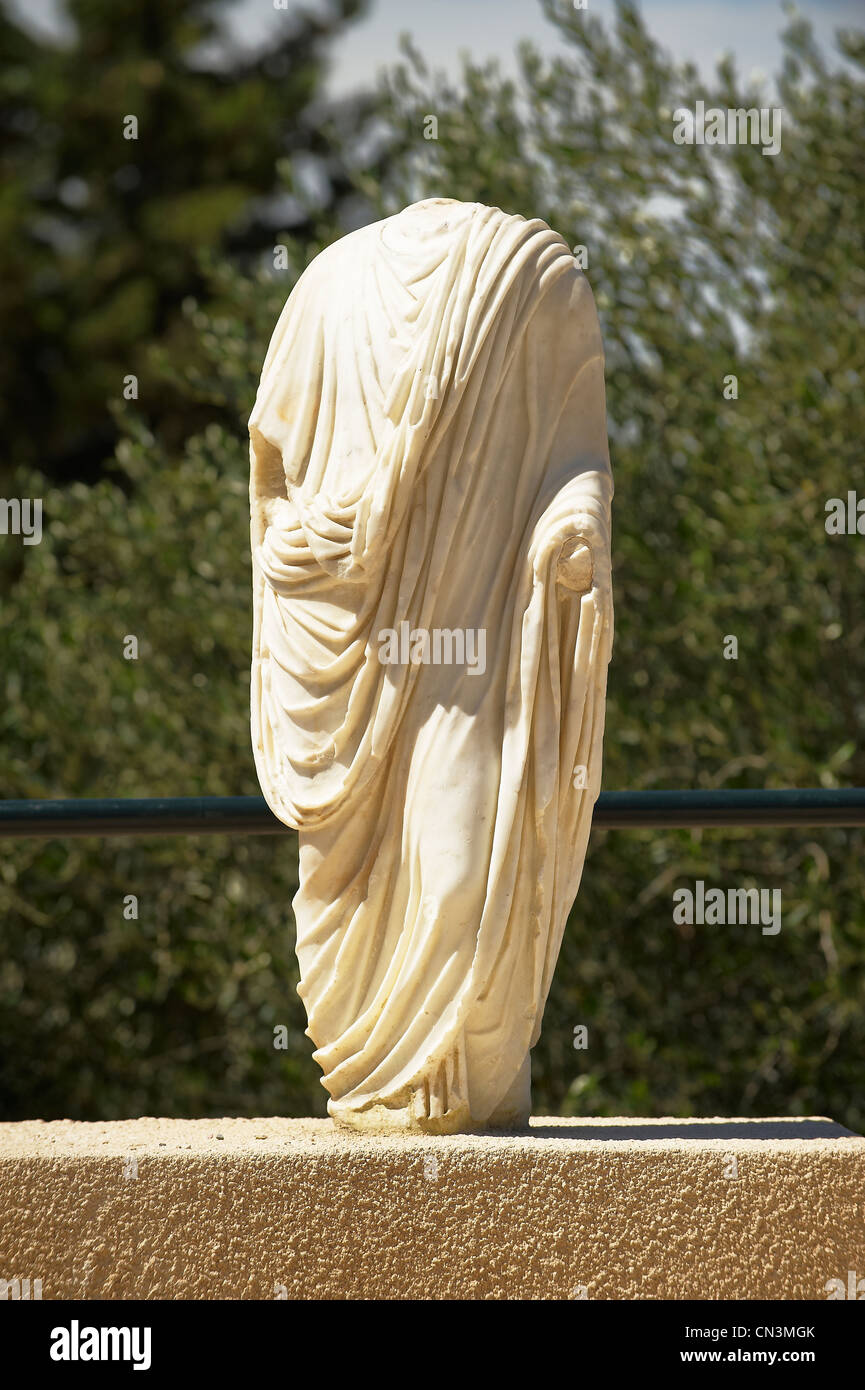 Tunisia, Carthage, the national museum on the Byrsa hill, the roman ...