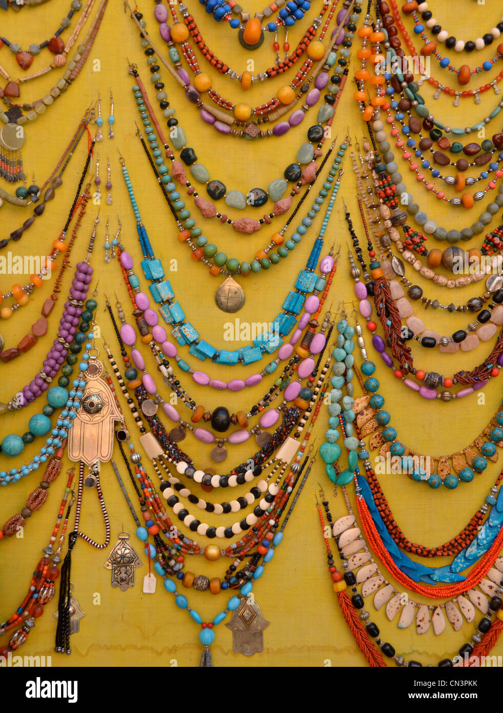 Display of beads Stock Photo - Alamy