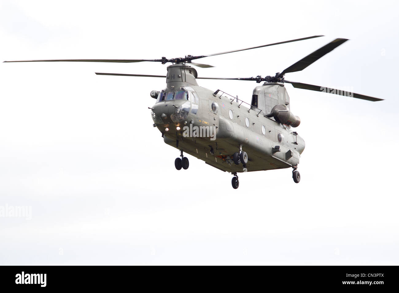 Boeing Chinook HC2, a tandem rotor helicopter Royal Air Force ...