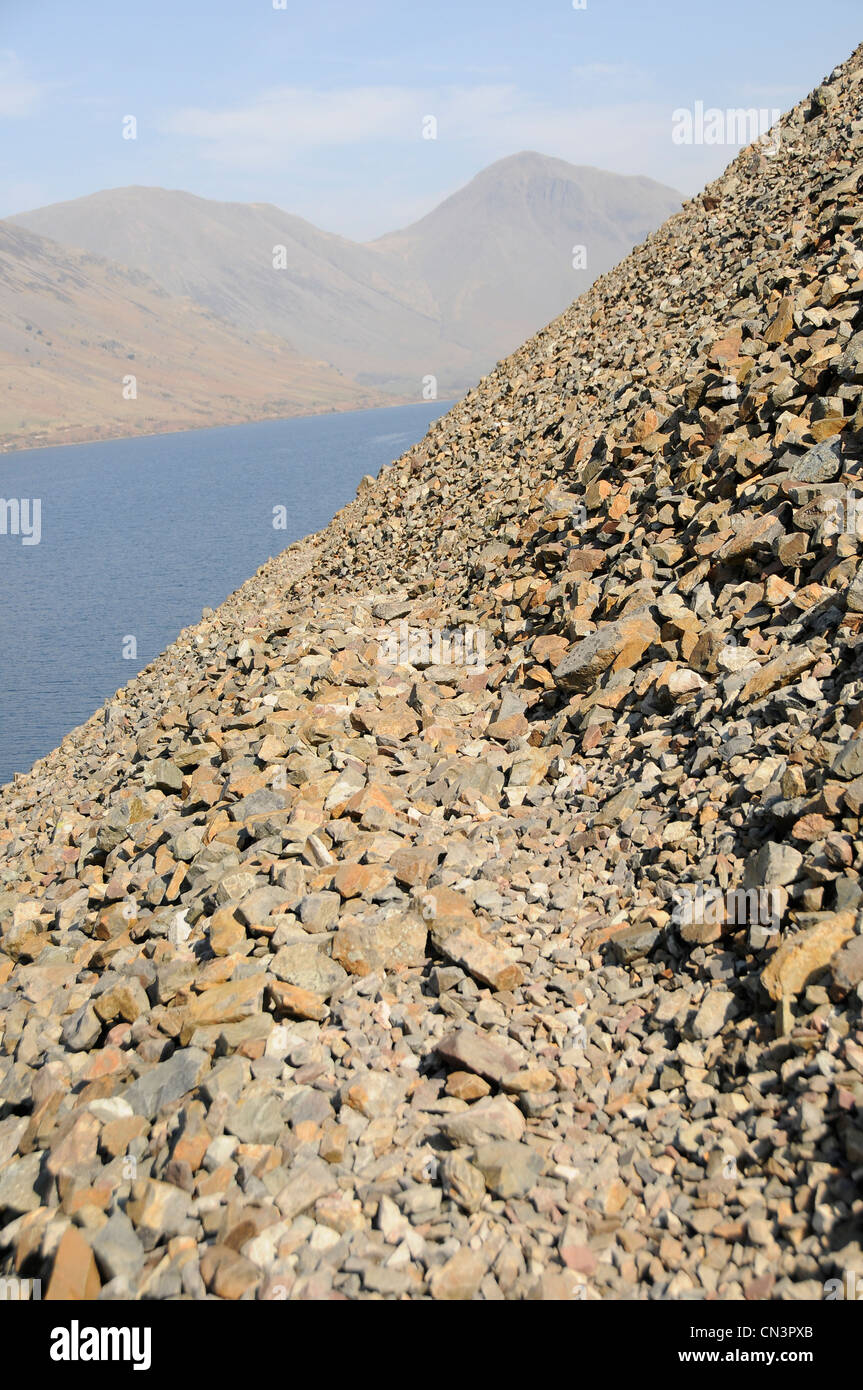 Wastwater screes in the english lake district in cumbria Stock Photo ...