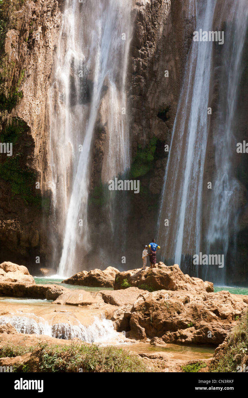 Myanmar (Burma), Mandalay division, Pyin U Lwin, Anisakan waterfalls ...