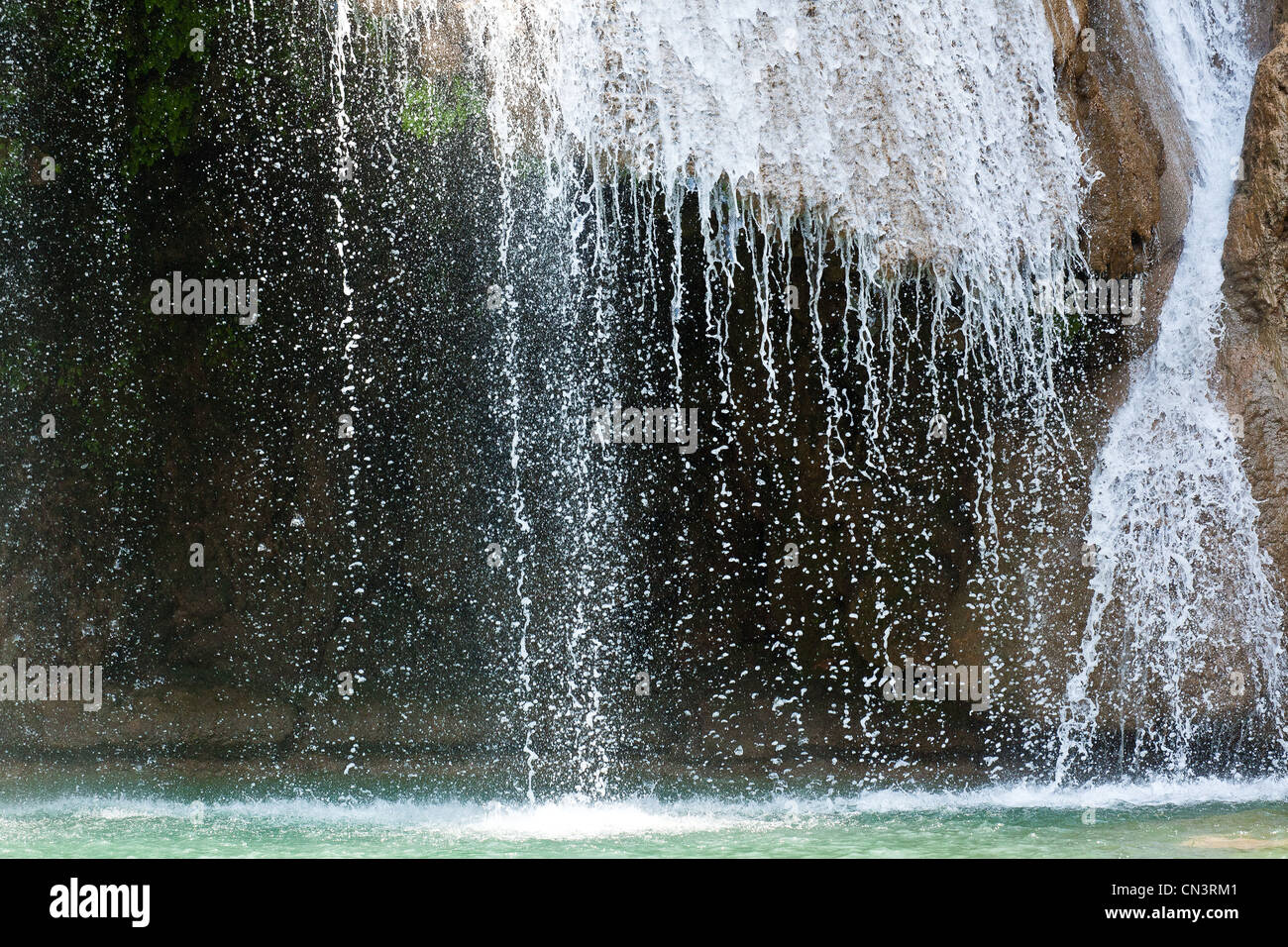 Myanmar (Burma), Mandalay division, Pyin U Lwin, Anisakan waterfalls ...