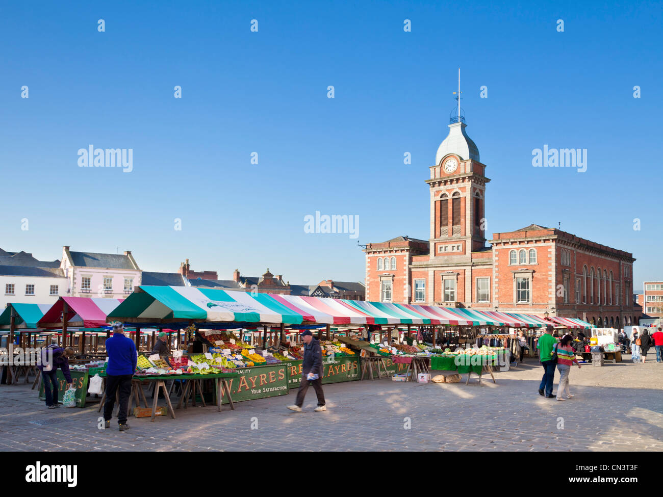 Market Stalls Chesterfield High Resolution Stock Photography and Images ...