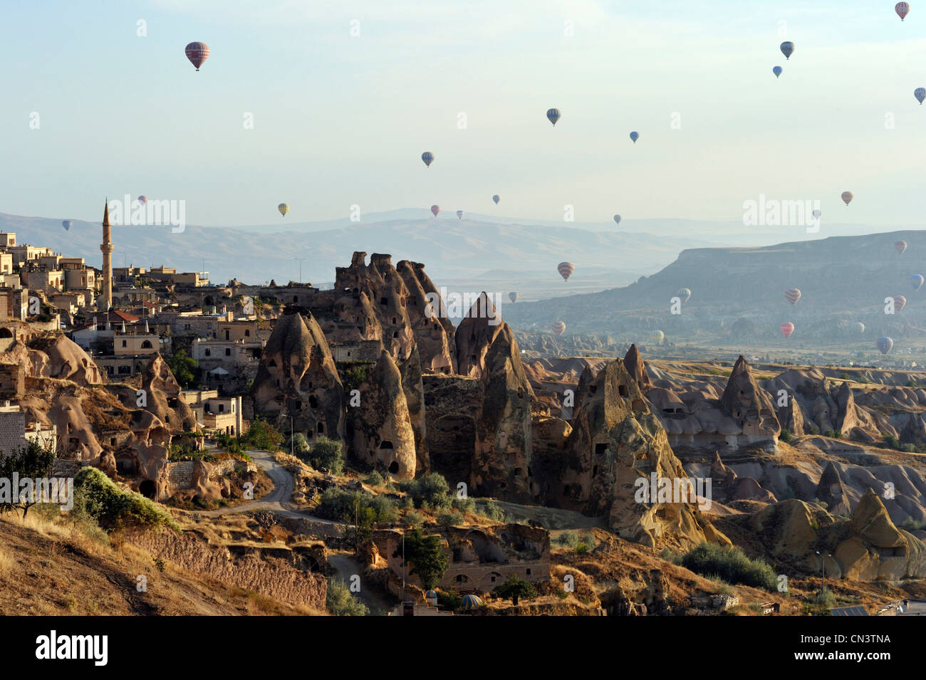 Turkey, Central Anatolia, Cappadocia listed as World Heritage by UNESCO ...