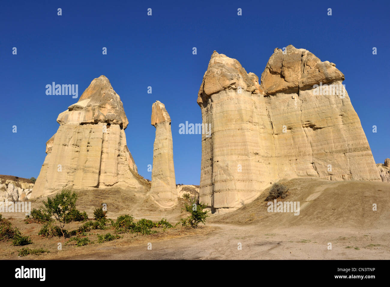 Turkey, Central Anatolia, Cappadocia listed as World Heritage by UNESCO ...
