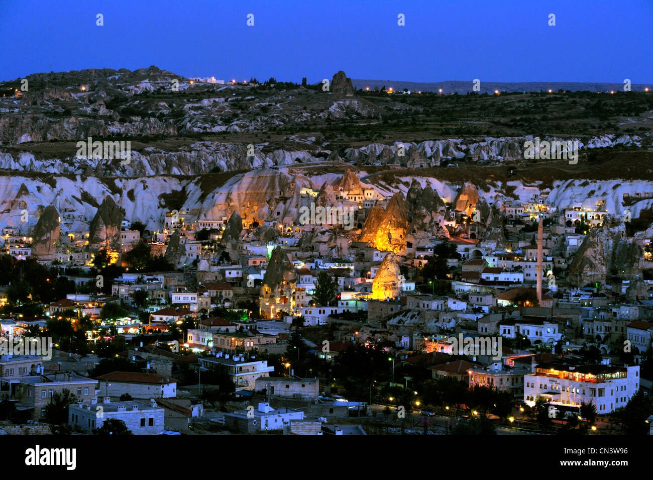 Turkey, Central Anatolia, Cappadocia, listed as World Heritage by ...