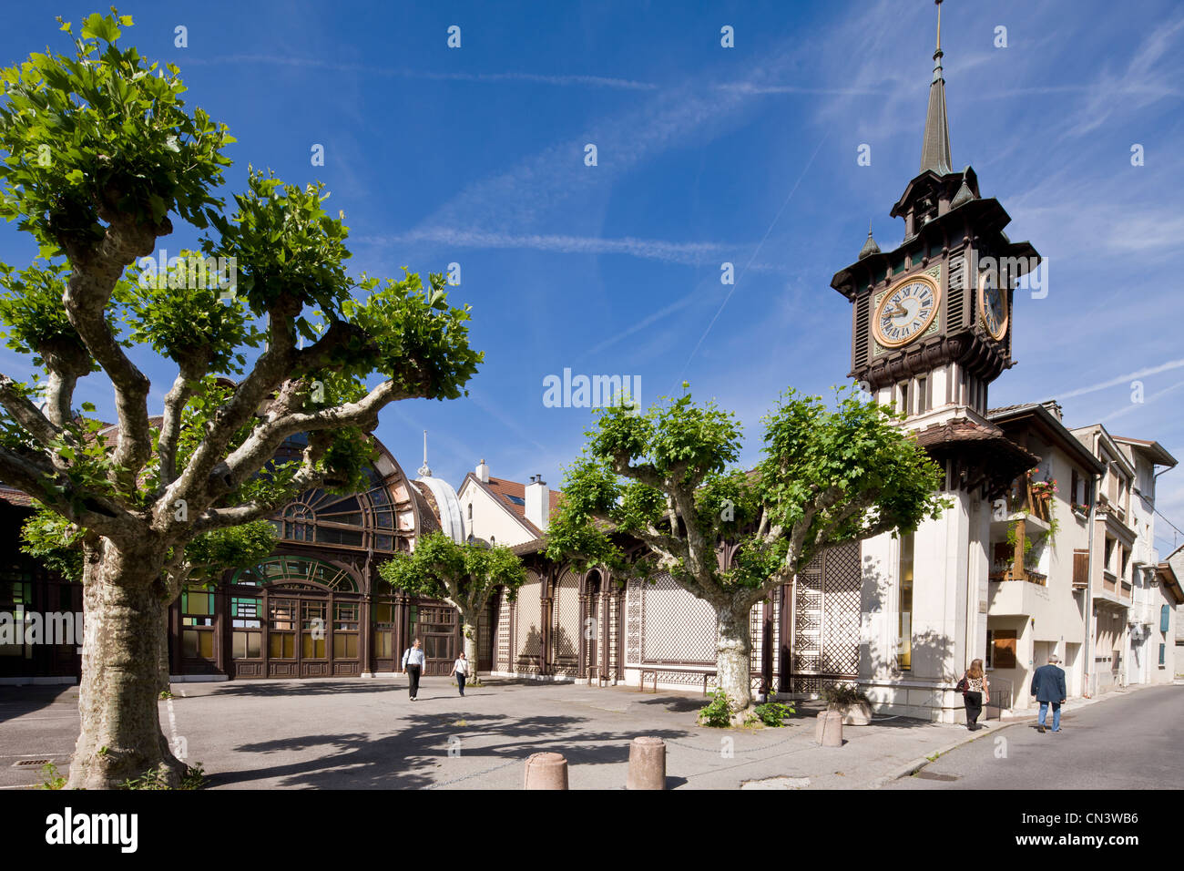 France, Haute Savoie, Chablais, Evian les Bains, Buvette Cachat ...