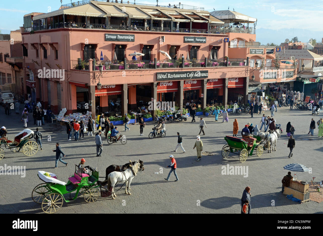 Caleche marrakech morocco hi-res stock photography and images - Alamy