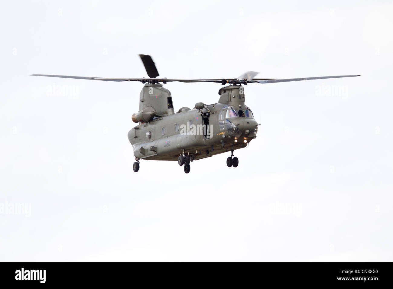 Boeing Chinook HC2, a tandem rotor helicopter Royal Air Force ...