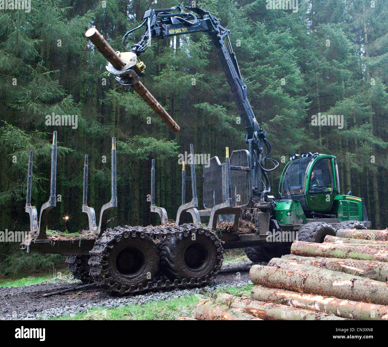 John deere forestry forwarder High Resolution Stock Photography and ...