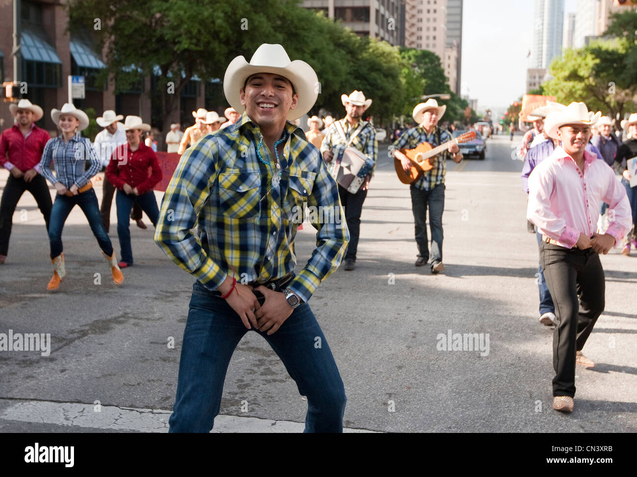 Young members of student Ballet Folklorico perform dance traditional ...