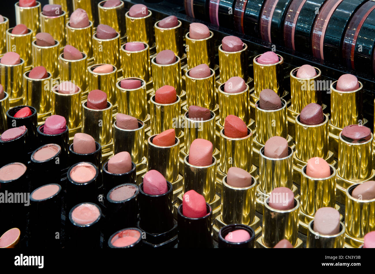 Lipsticks group hi-res stock photography and images - Alamy