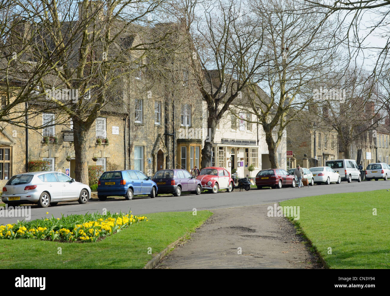 View of Church Green, Witney, Oxon Stock Photo - Alamy