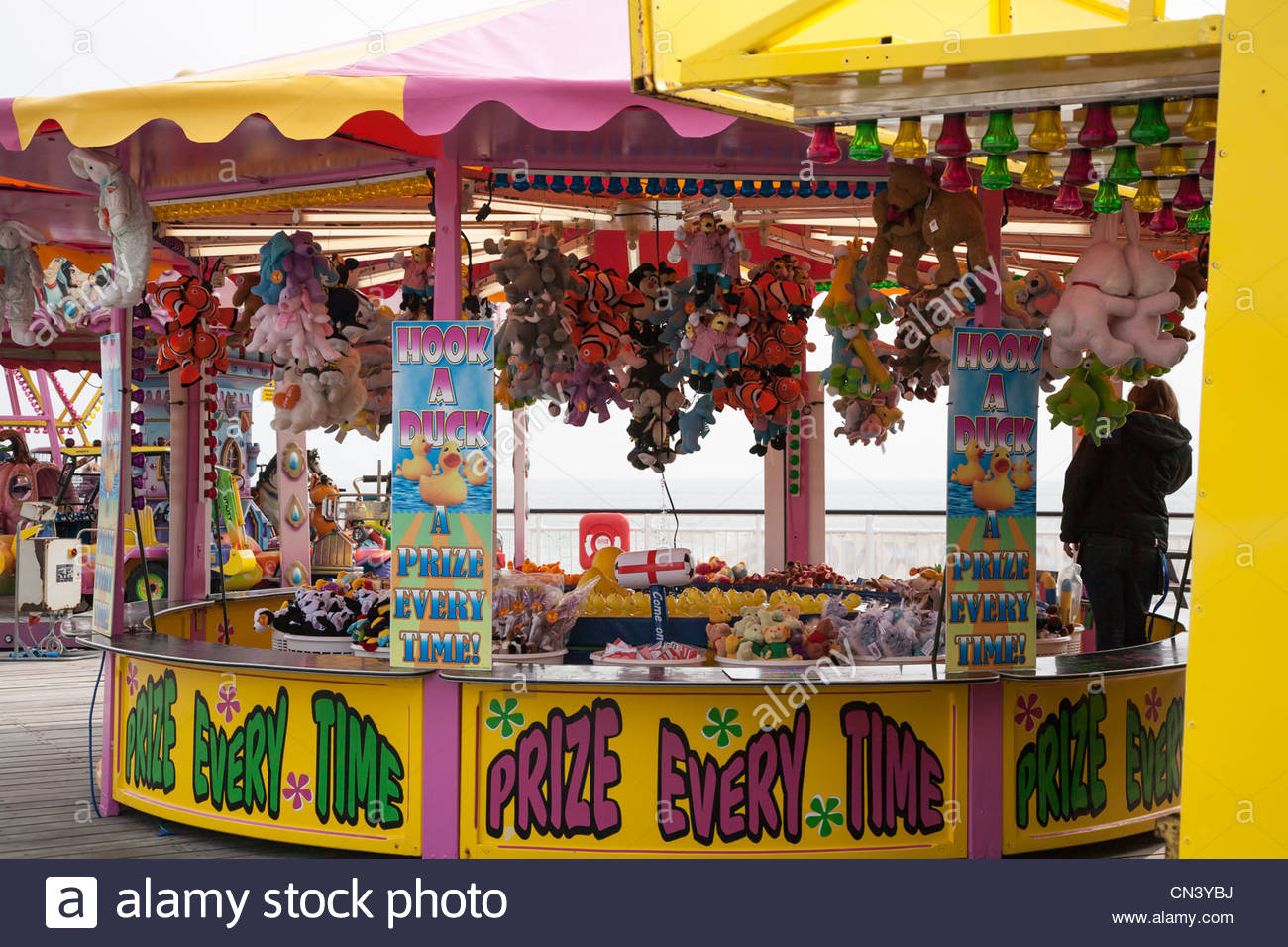 Funfair Fairground Stall Prizes Stock Photos & Funfair Fairground Stall ...