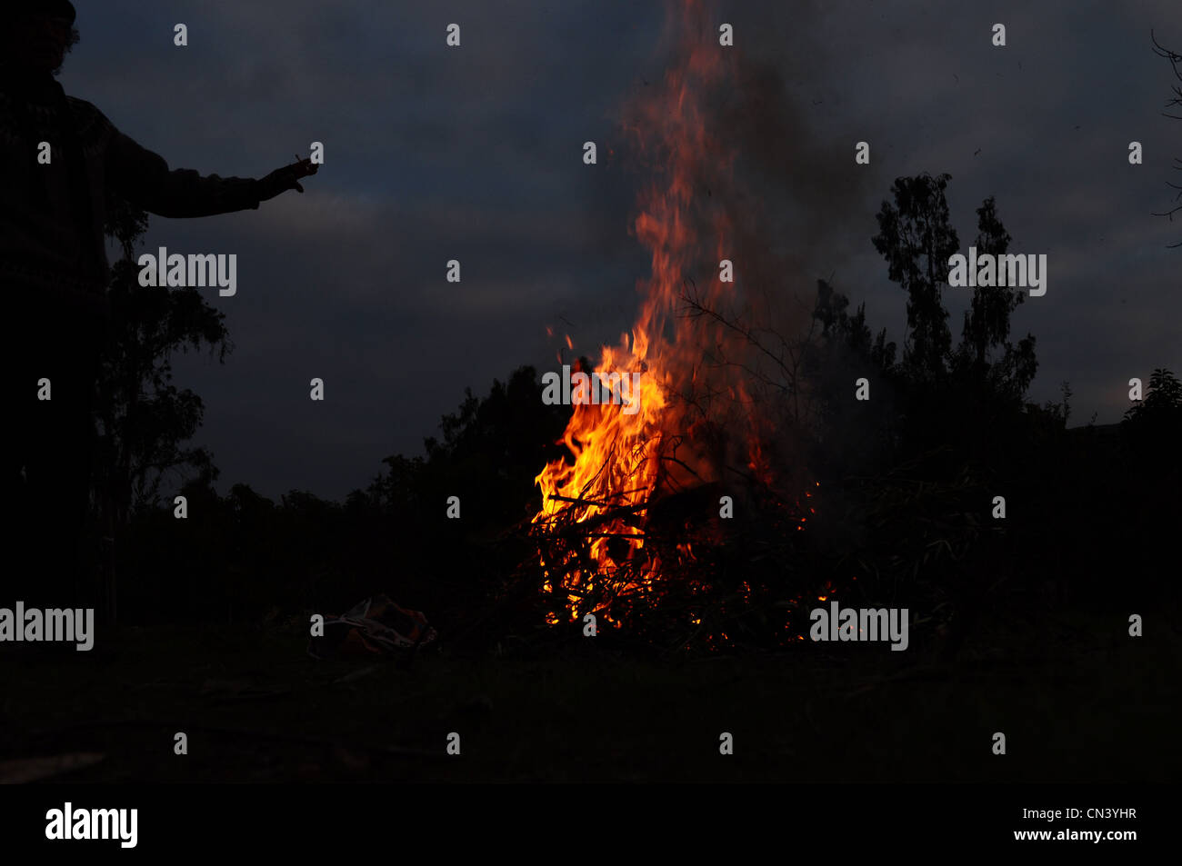 afternoon in the land escape Stock Photo - Alamy