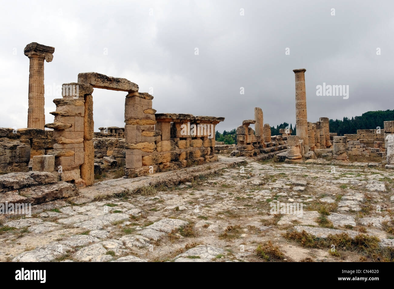 Cyrene ruins hi-res stock photography and images - Alamy
