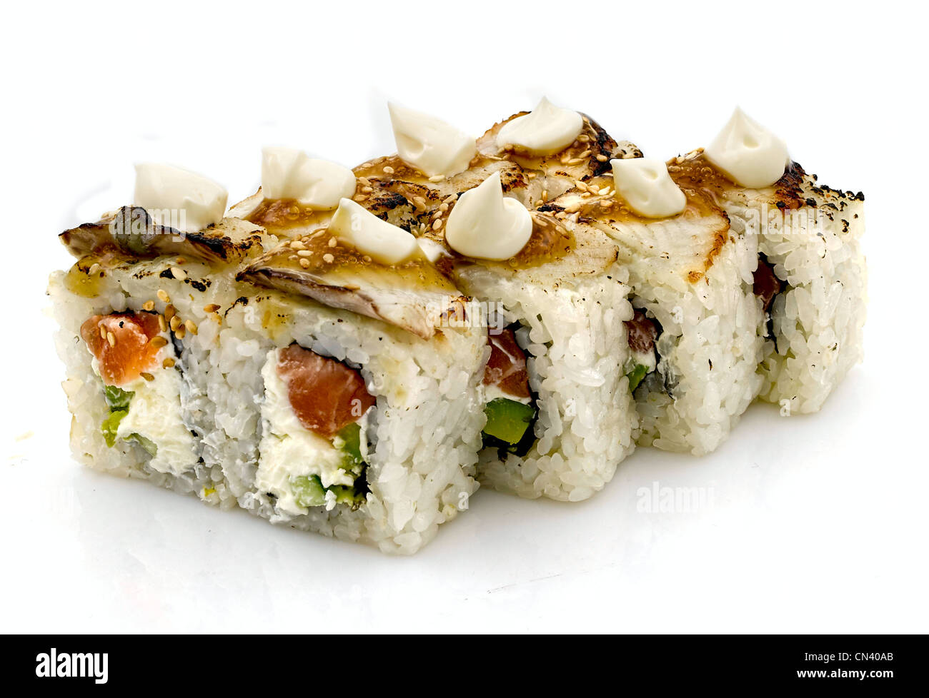 Japan asia eel fish unagi Cut Out Stock Images & Pictures - Alamy