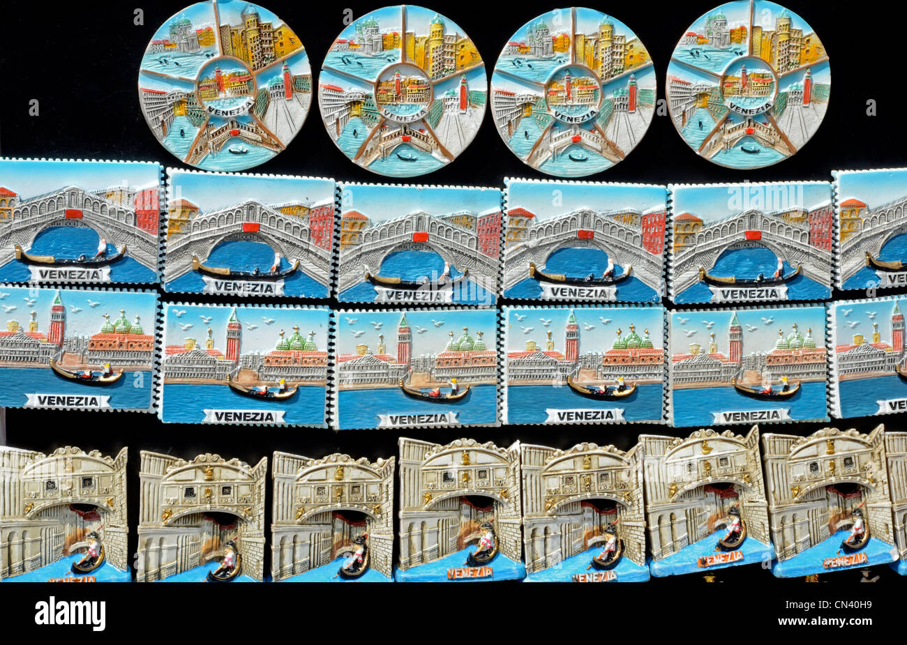 Venice fridge magnet souvenirs Stock Photo - Alamy