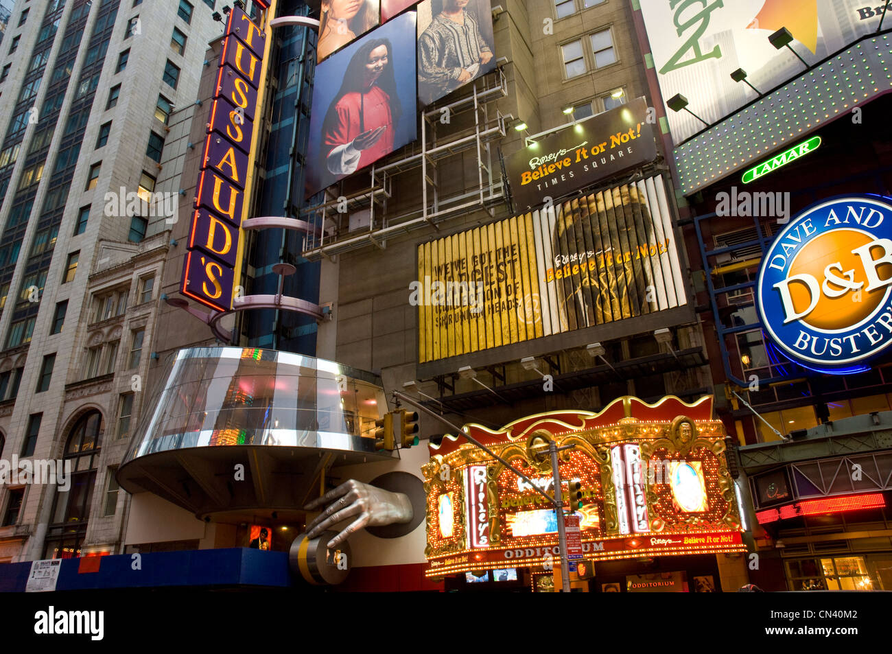 Broadway and Theater district, Manhattan Stock Photo - Alamy