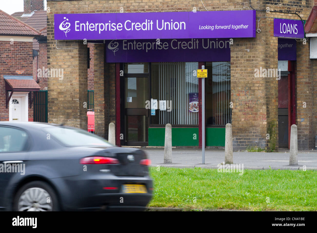 Enterprise credit union offering loans Stock Photo - Alamy