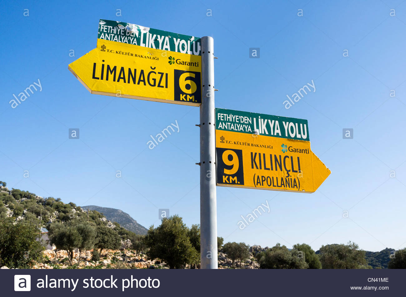 Waymark Signpost High Resolution Stock Photography and Images - Alamy