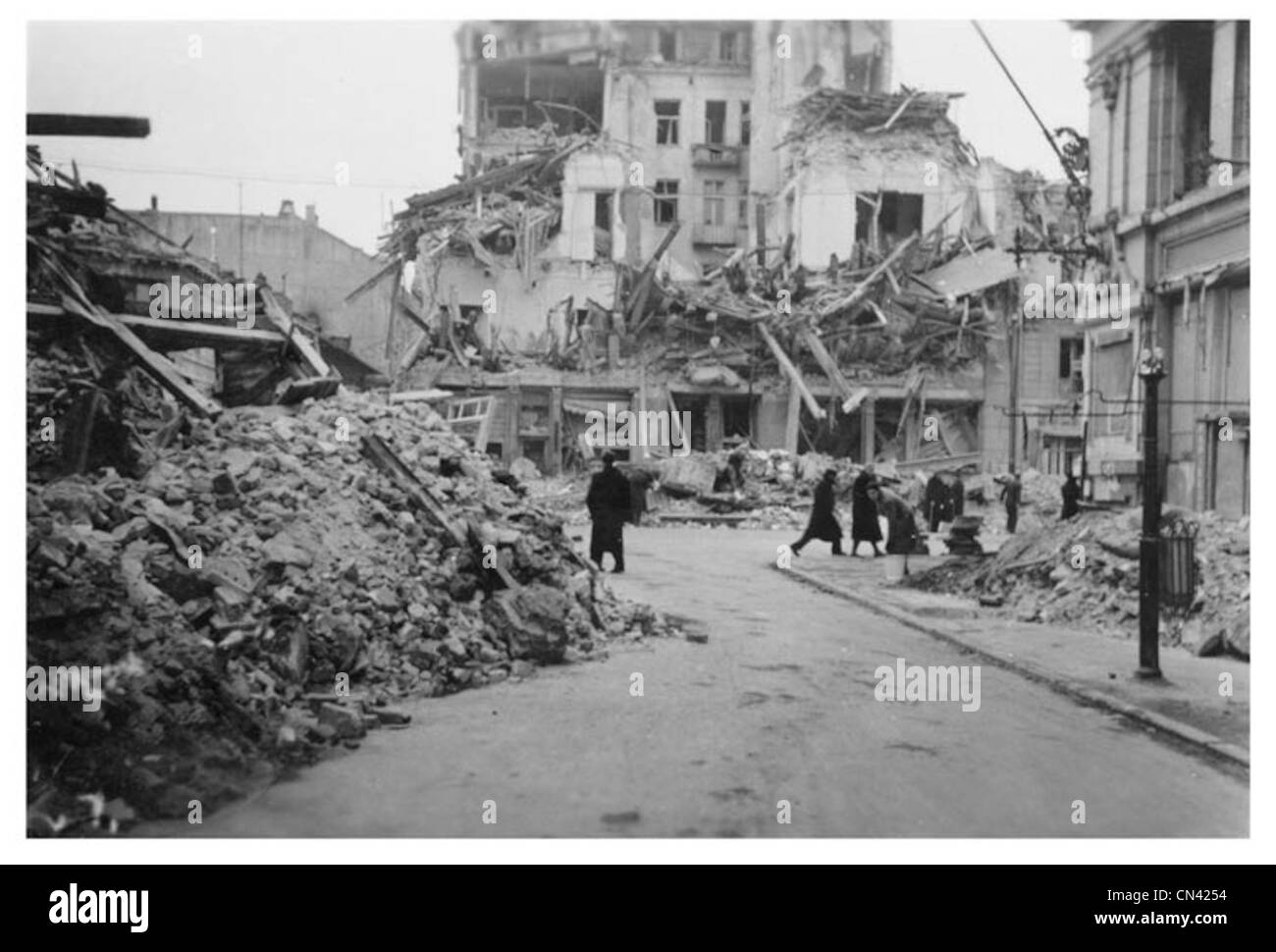 Warsaw Poland during the second world war Stock Photo - Alamy