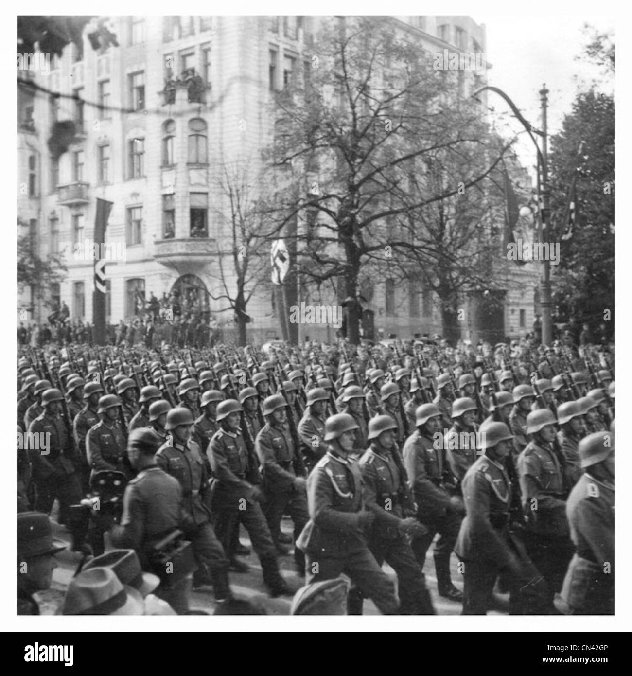 Warsaw Poland during the second world war Stock Photo - Alamy