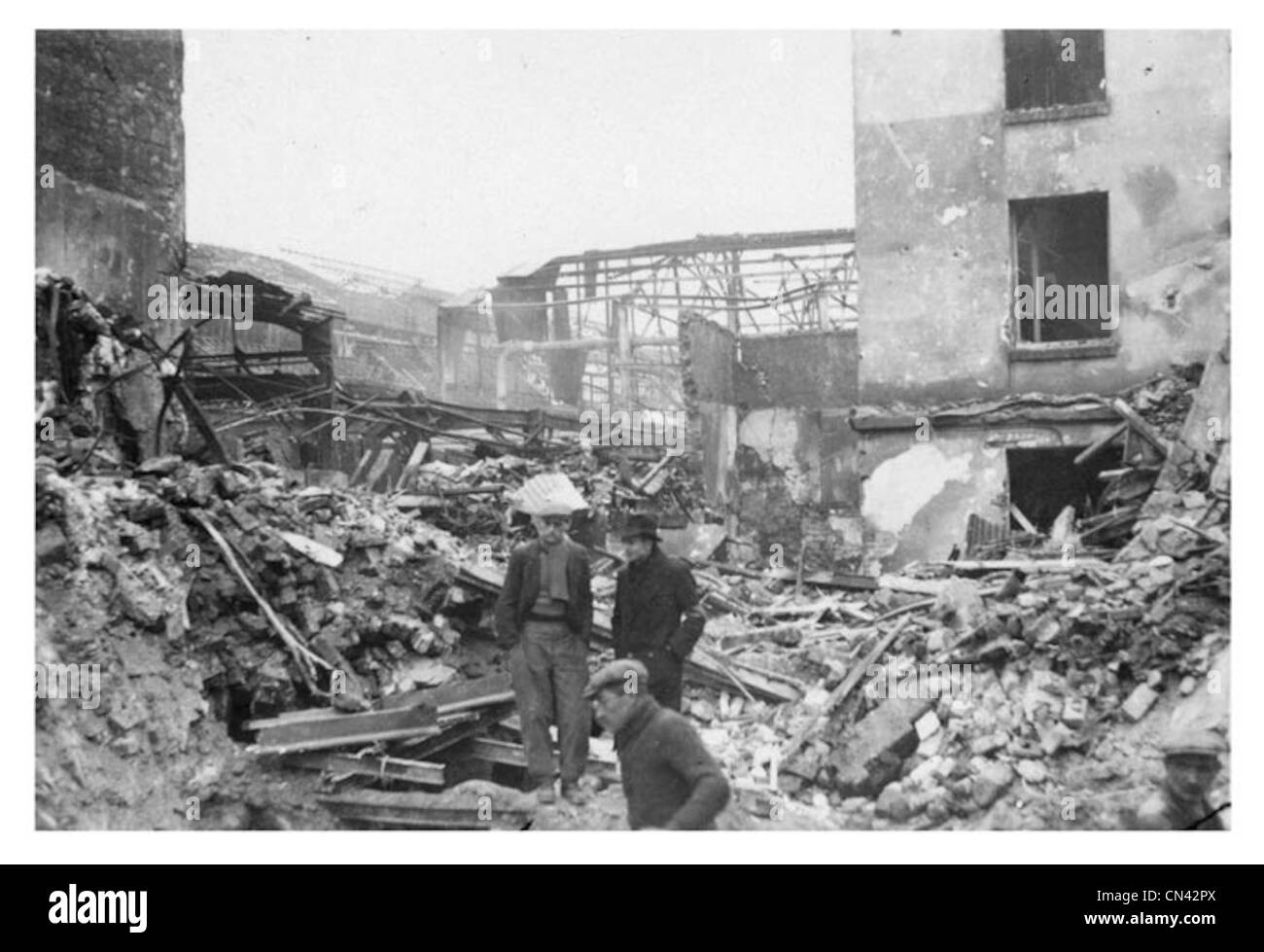 Warsaw Poland during the second world war Stock Photo - Alamy